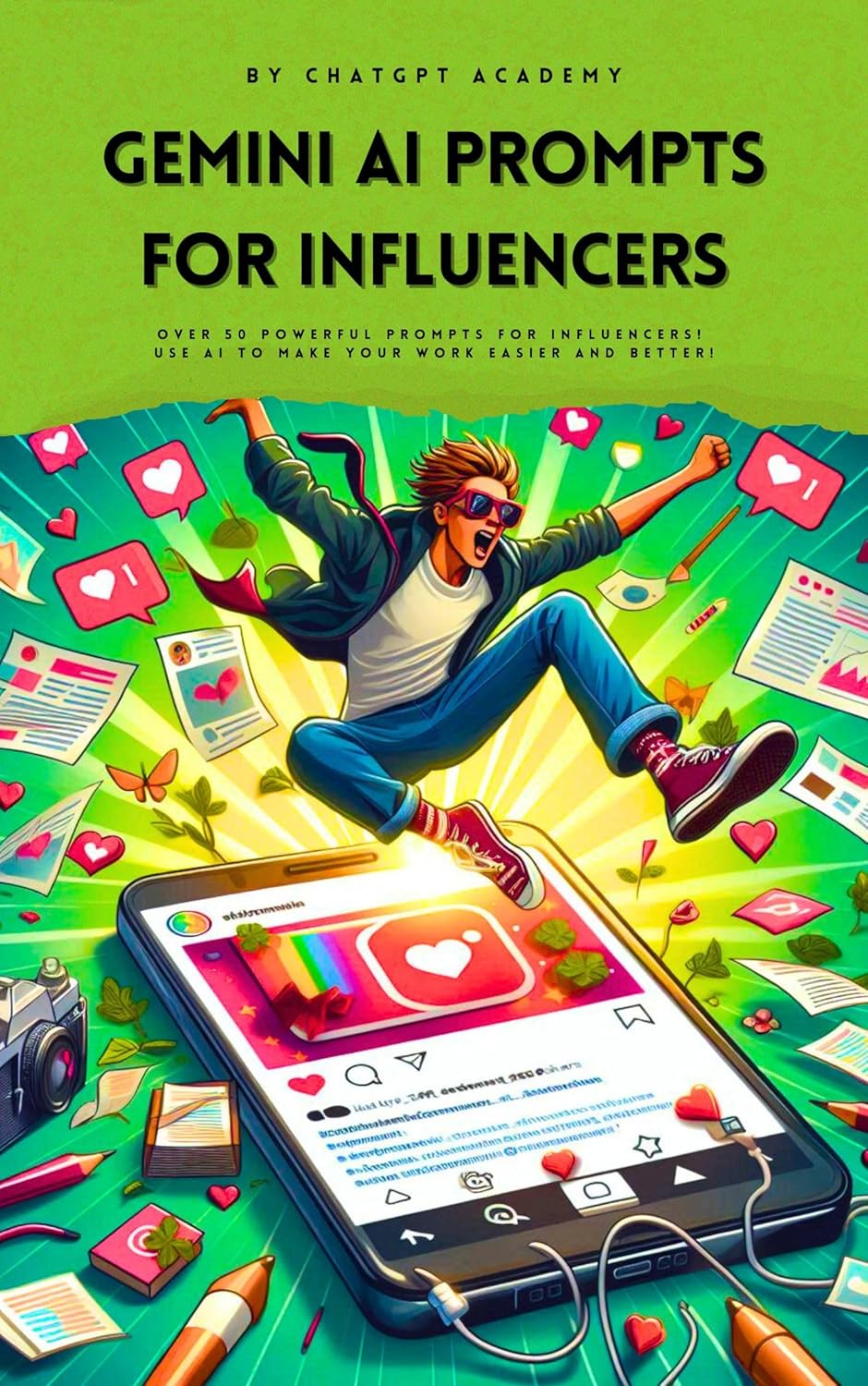 Amazon.com: Gemini AI Prompts for Influencers: Grow Your Influencer ...