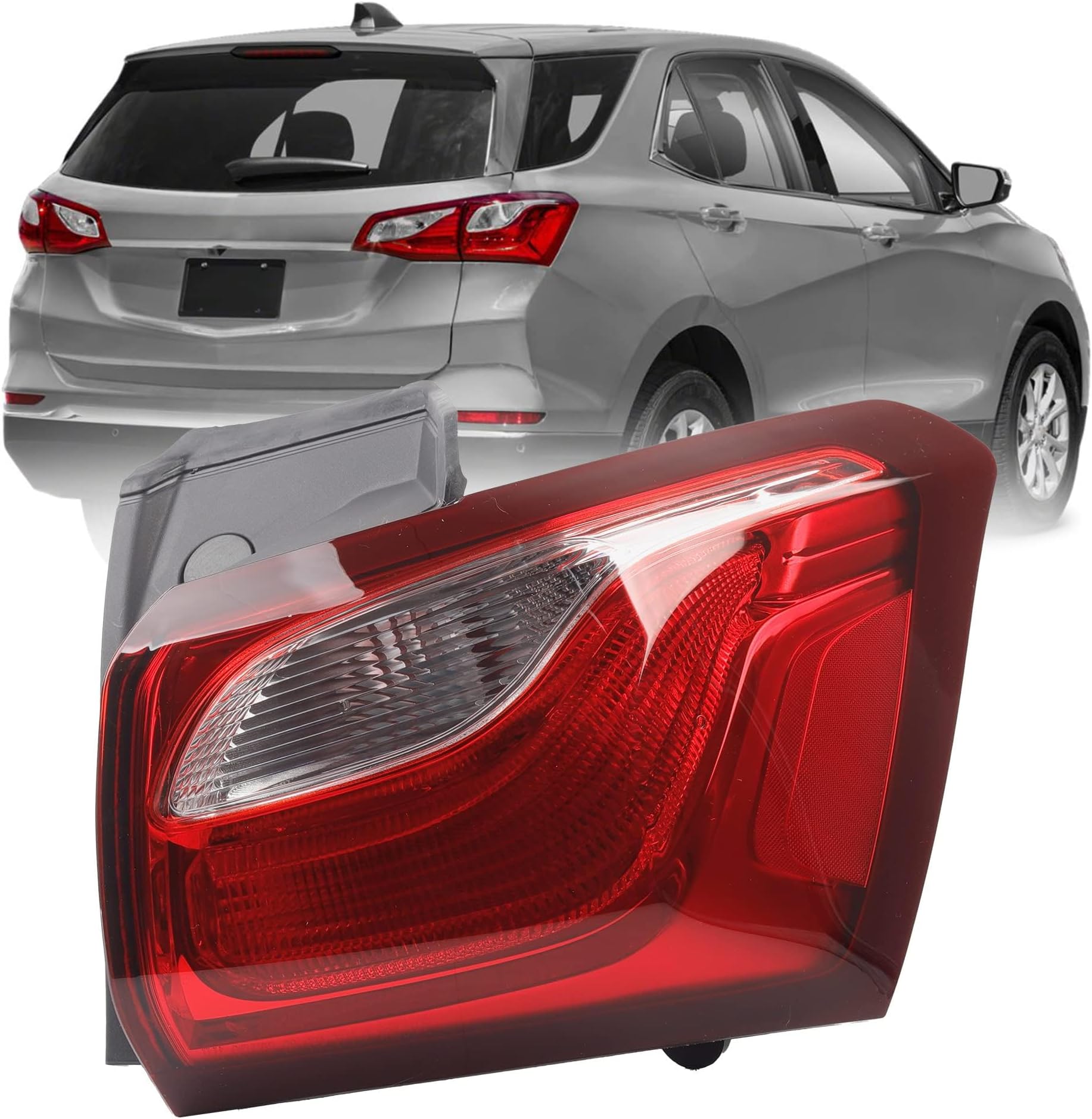 Amazon.com: Nakkaa Tail Light Assembly Halogen Compatible with Equinox ...