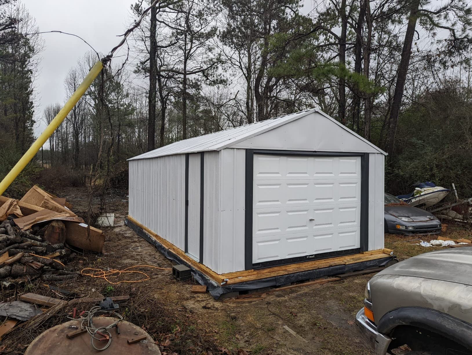 $90/mo - Finance Arrow Shed 12' x 24' Murryhill Garage Galvanized Steel ...