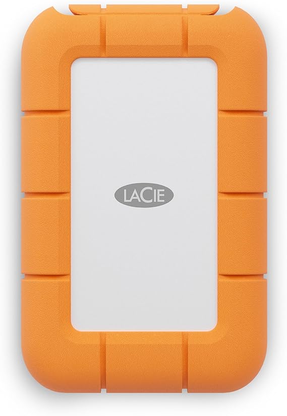 LaCie Rugged Mini SSD 4TB Solid State Drive - USB 3.2 Gen 2x2, speeds ...