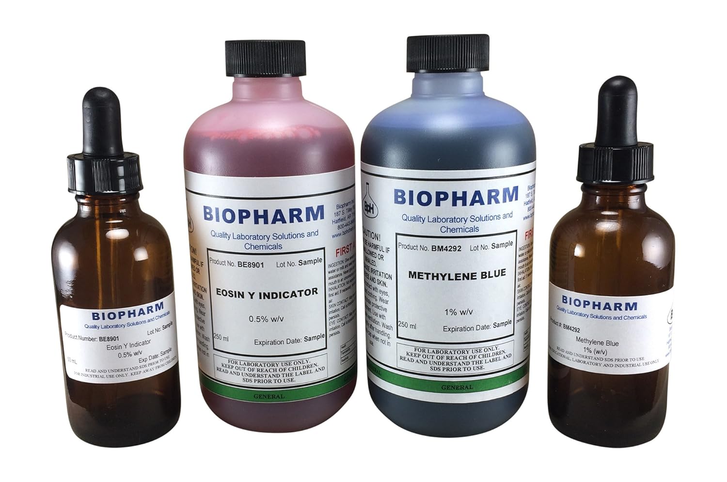 Eosin Y 0.5% (w/v) and Methylene Blue 1% (w/v) Aqueous Solution ...