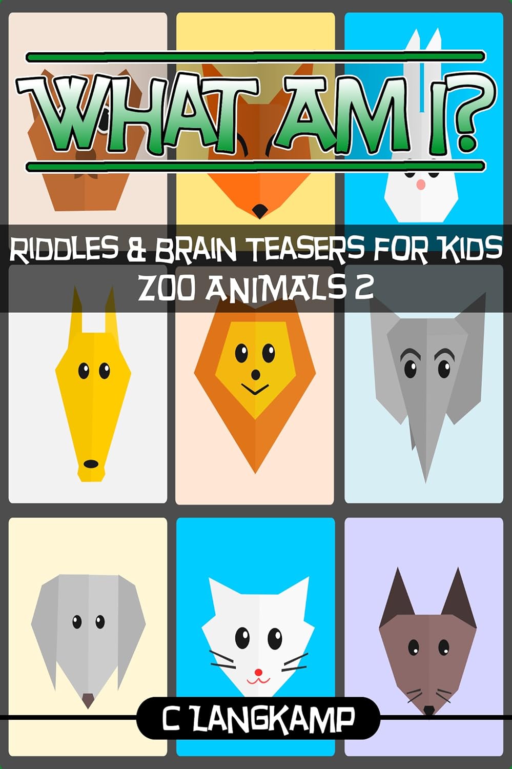 Amazon.com: What Am I? Riddles and Brain Teasers for Kids Zoo Animals ...