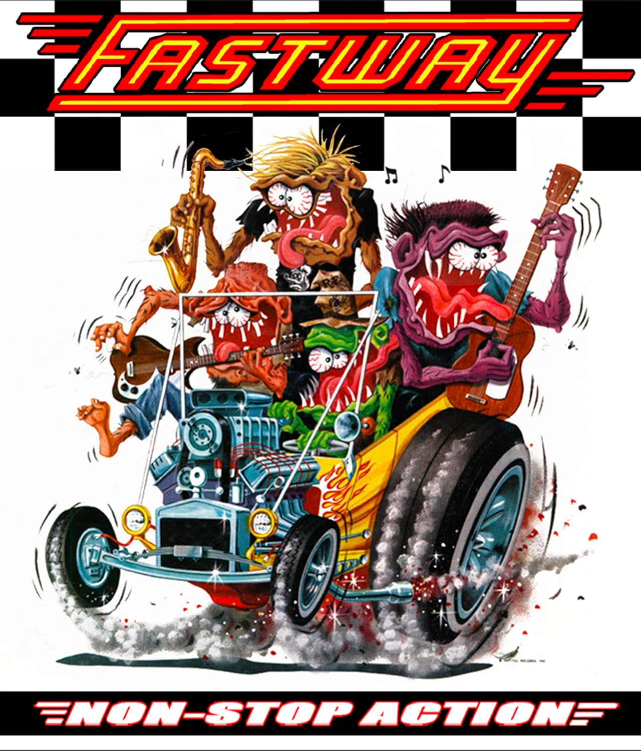 FASTWAY - FASTWAY "NON-STOP ACTION" 4 CD - Amazon.com Music