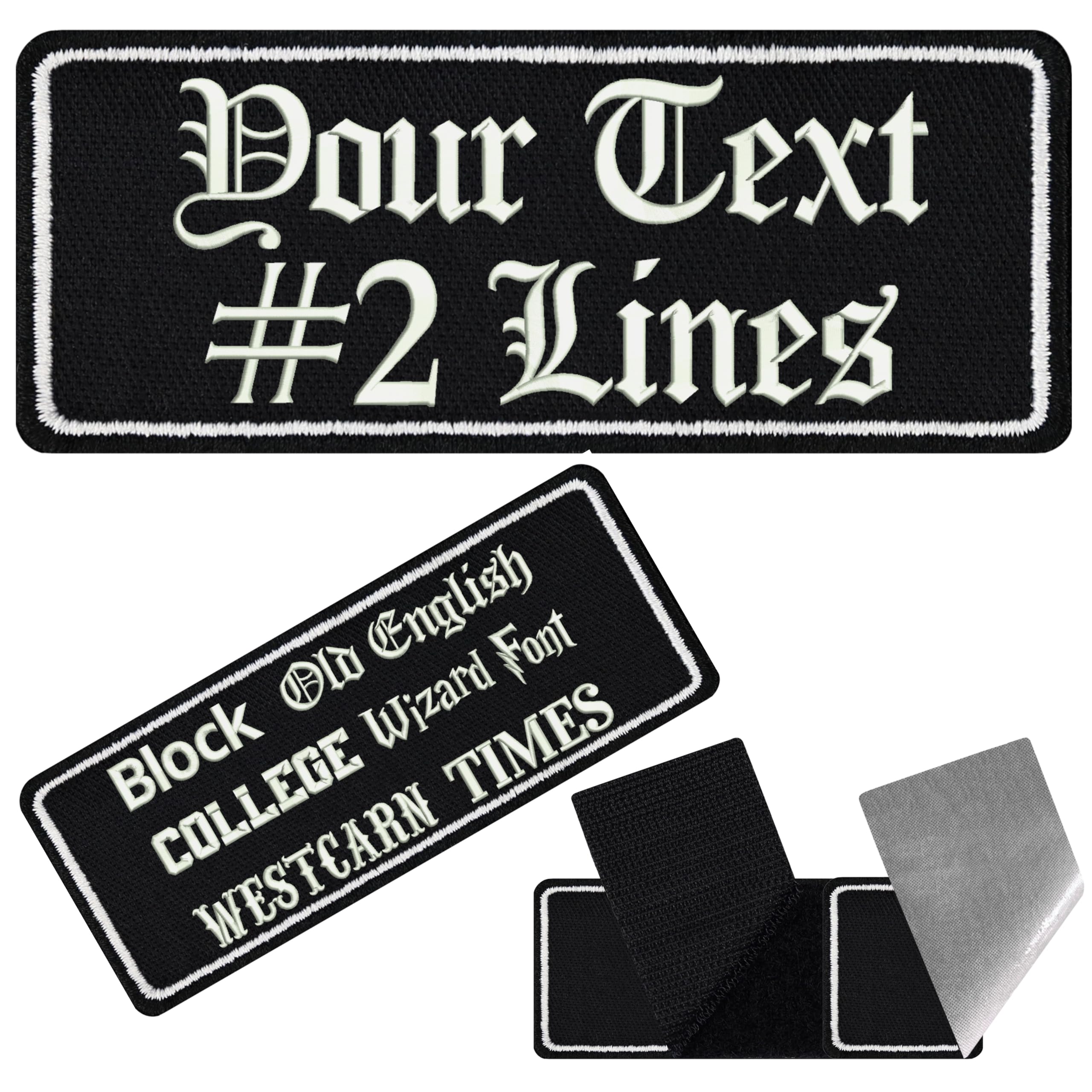 Black Velcro Name Tape Multicam Black Name Tape With Hook Fastener