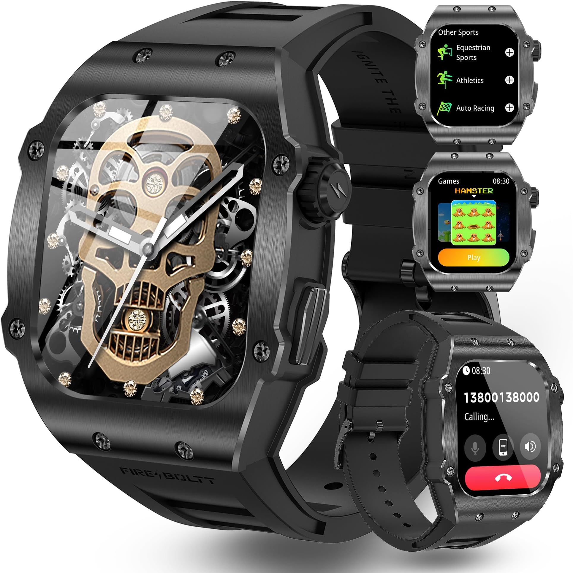 Amazon.com: K57 Pro Smart Watch, Bluetooth Dial Answer Call Waterproof ...