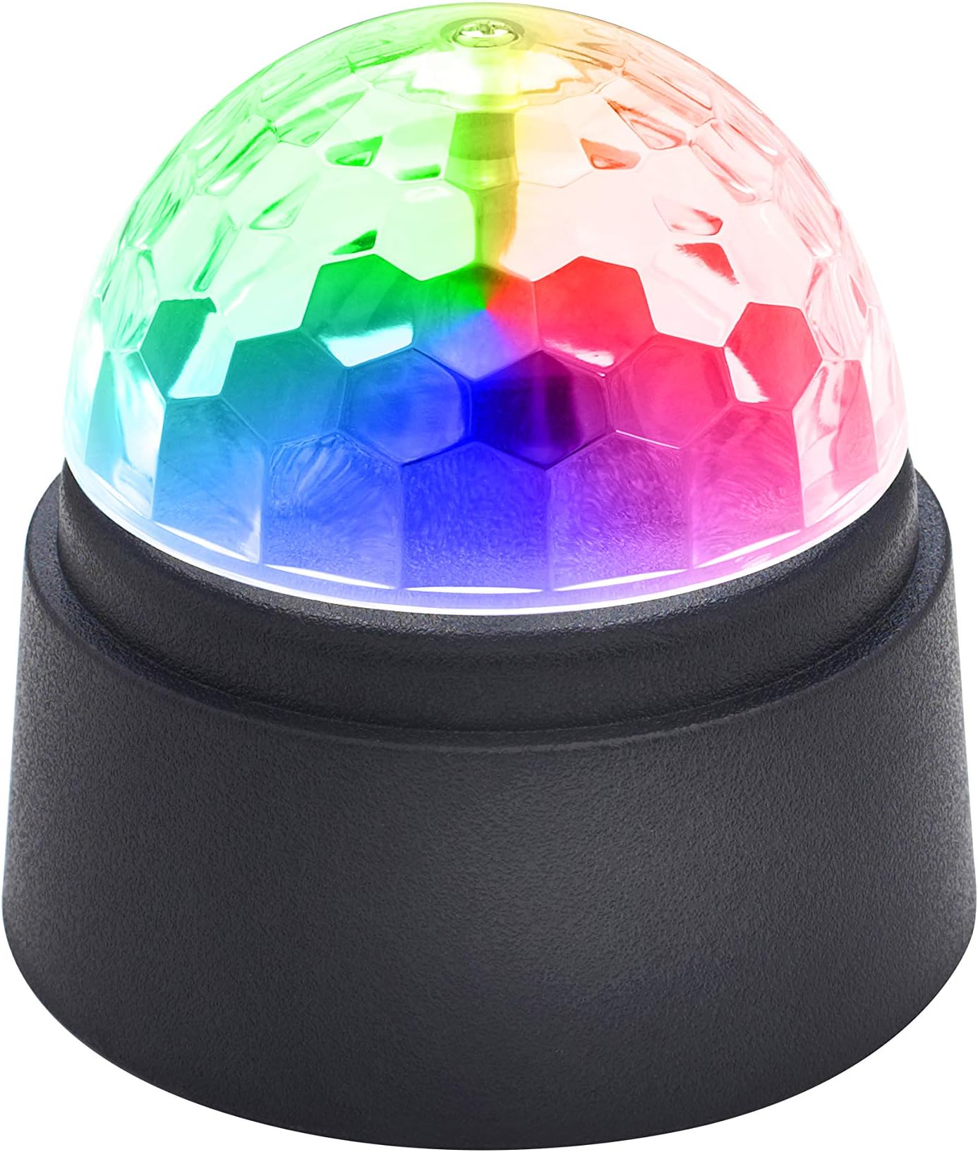 Global Gizmos 45390 Crystal Starball Disco Light/Mini Disco Lights/Battery Operated/Party Light ...