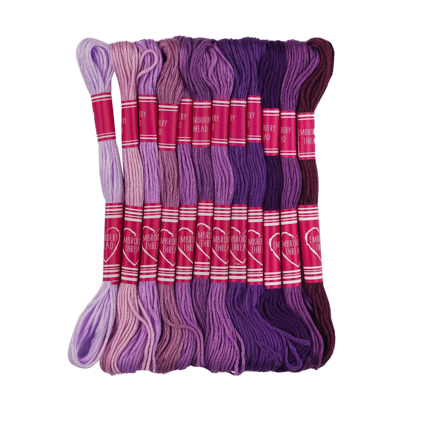 Amazon.com: Friendship Bracelet String 12 Skeins, Embroidery Floss ...