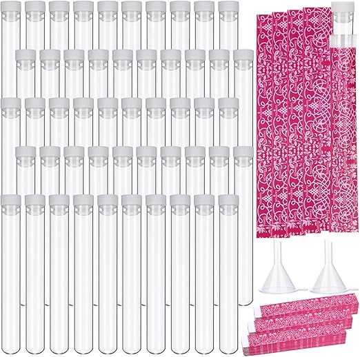 Amazon.com | Copkim 152 Pcs Secret Tampon Flask Set Included Tube ...