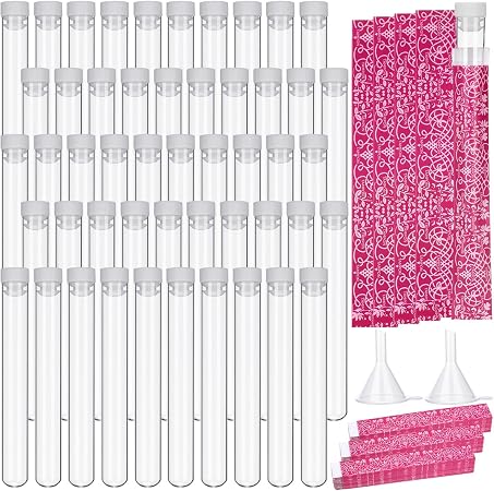 Amazon.com | Copkim 152 Pcs Secret Tampon Flask Set Included Tube ...