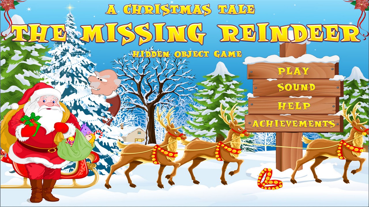 Christmas Tales - The Missing Reindeer - Find Hidden Object-Amazonアプリ ...