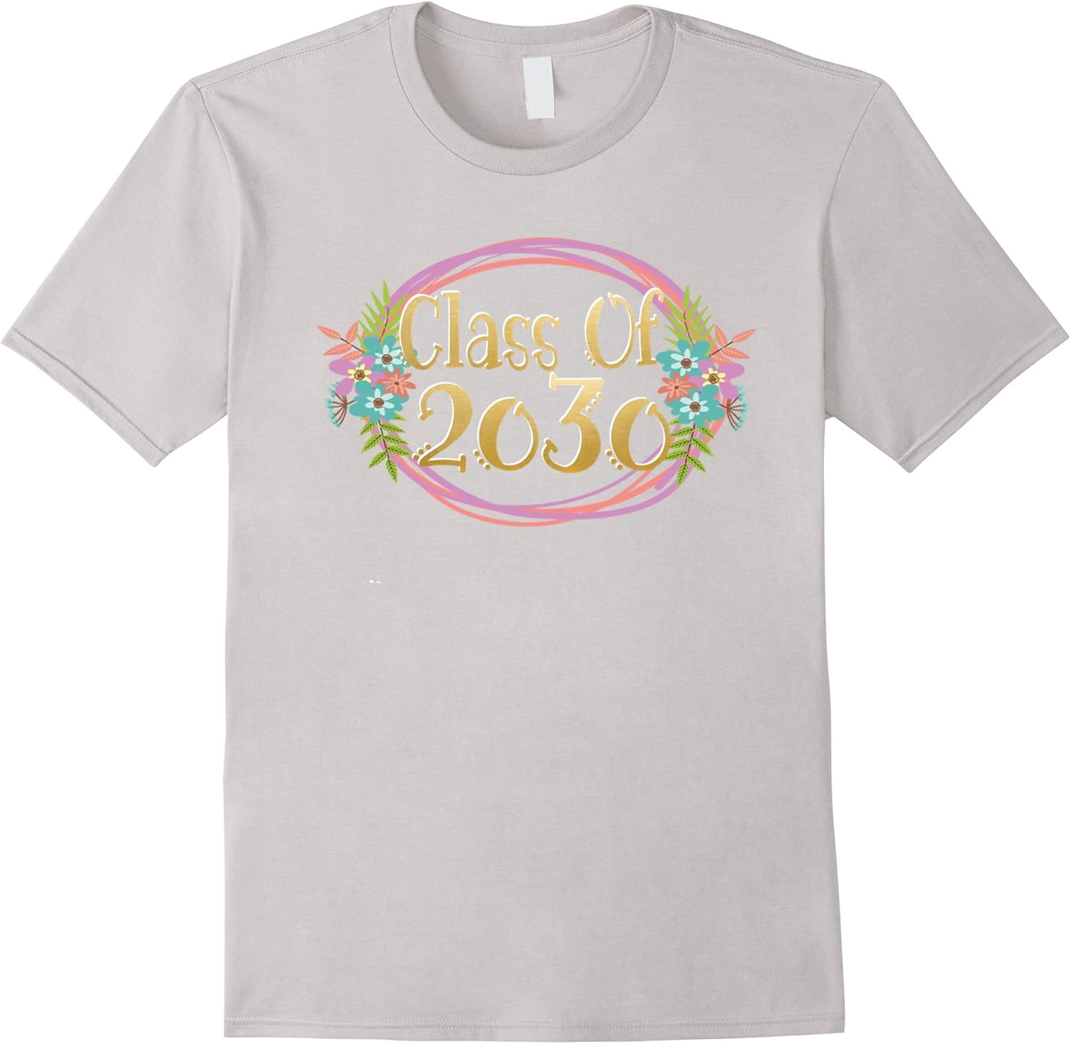 Amazon.com: Girls Back to School and Graduation Class of 2030 Shirt ...