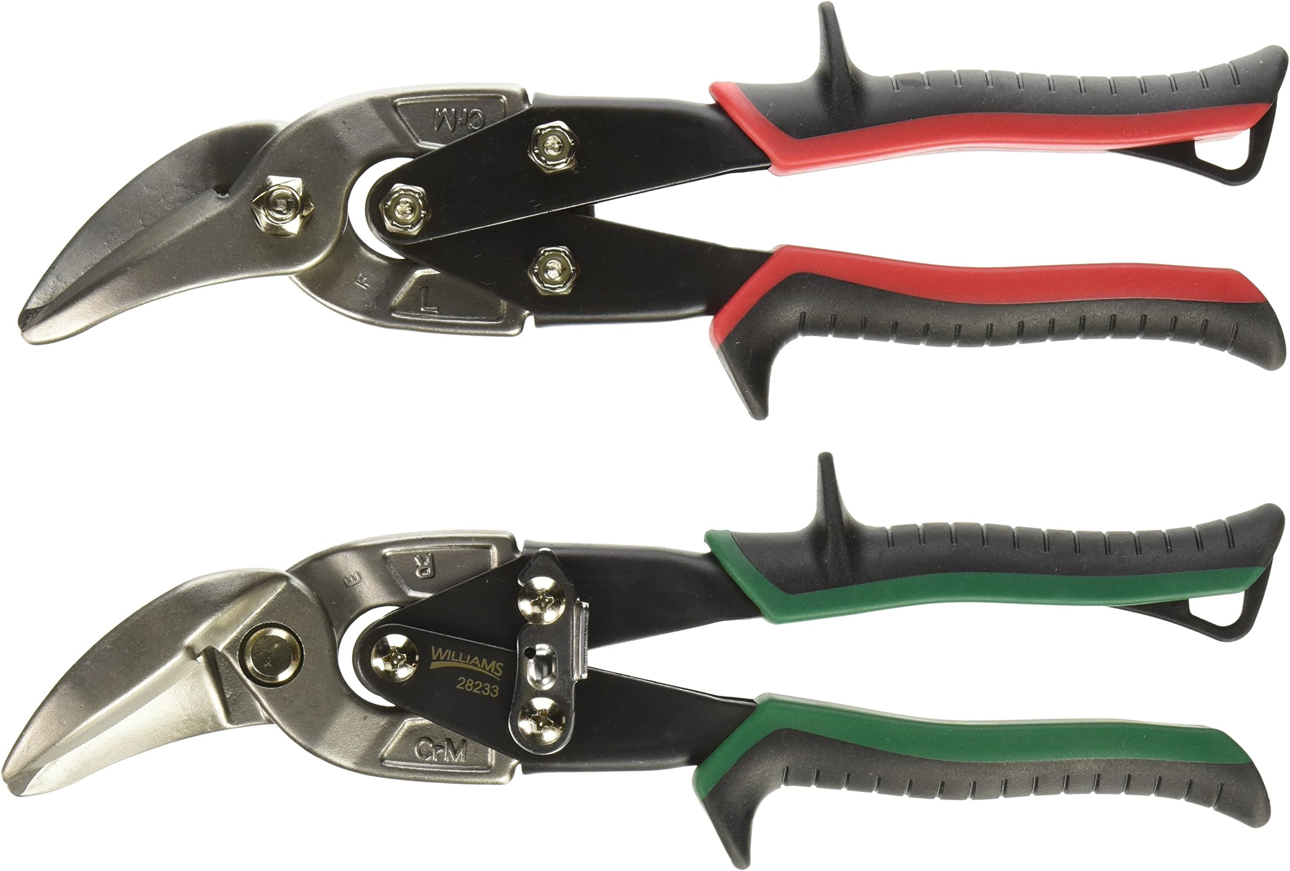 MIDWEST Snips Forged Blade Offset Aviation Snips Set, 2-Piece - MW ...