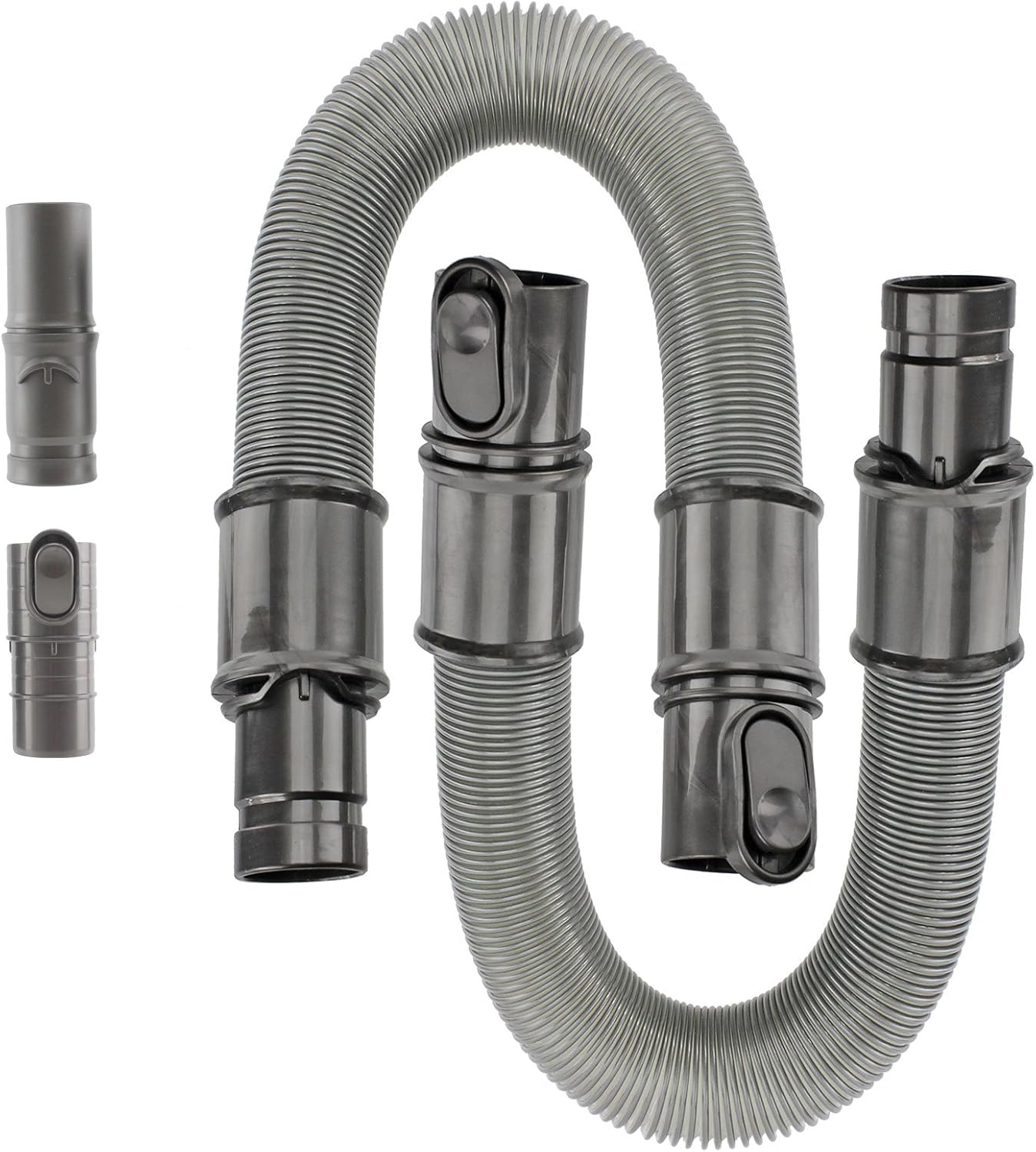 SPARES2GO Extension Hose Pipe + Adapters for All Main Models of Dyson ...
