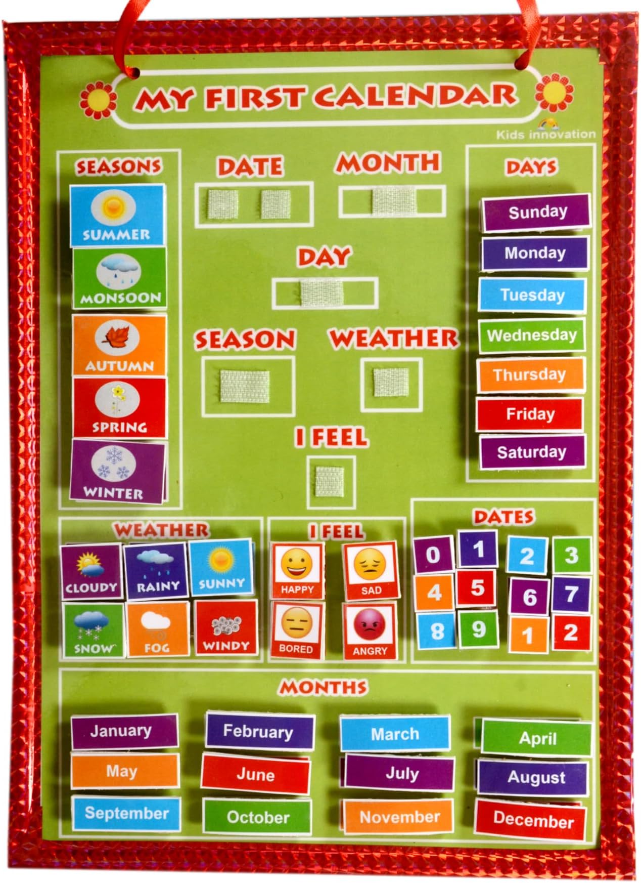 Kids Innovation Activity Calendar- Learning &Educational Game for Kids ...