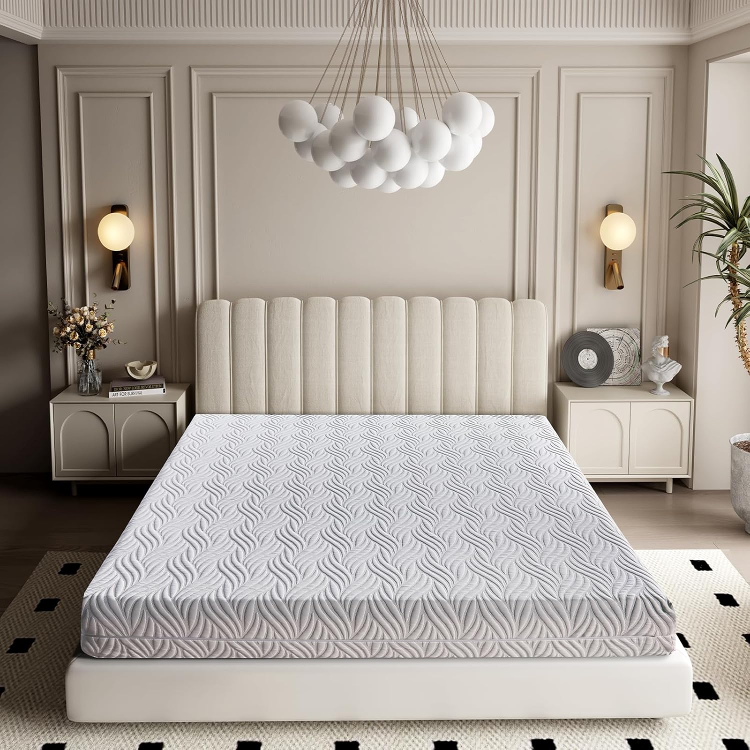 Amazon.com: PMIXO Full Size Mattress, 8 Inch Gel Memory Foam Mattress ...