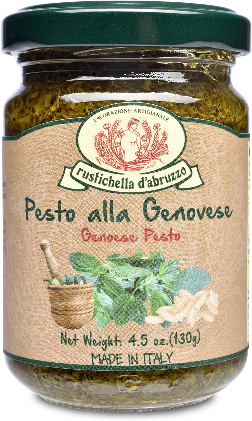 Amazon.com : Rustichella D' Abruzzo Pesto Alla Genovese Sauce, 4.6 ...