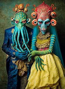 Amazon.com: Cross & Glory - Meet The Aliens: Xantara and Nykara - 1000 ...