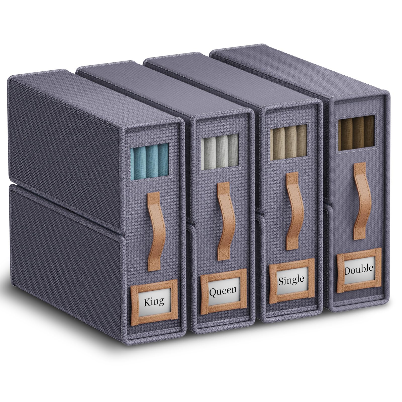 Amazon.com: Bed Sheet Organizers and Storage: Sturdy Foldable Storage ...