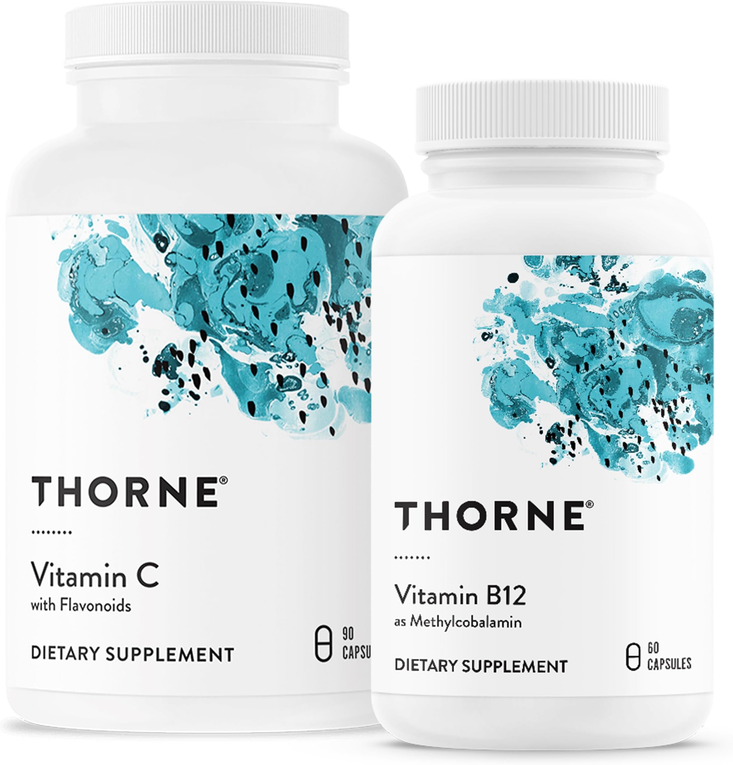 Amazon.com: THORNE Wellness Bundle - Vitamin C & B12 - Supports Heart ...