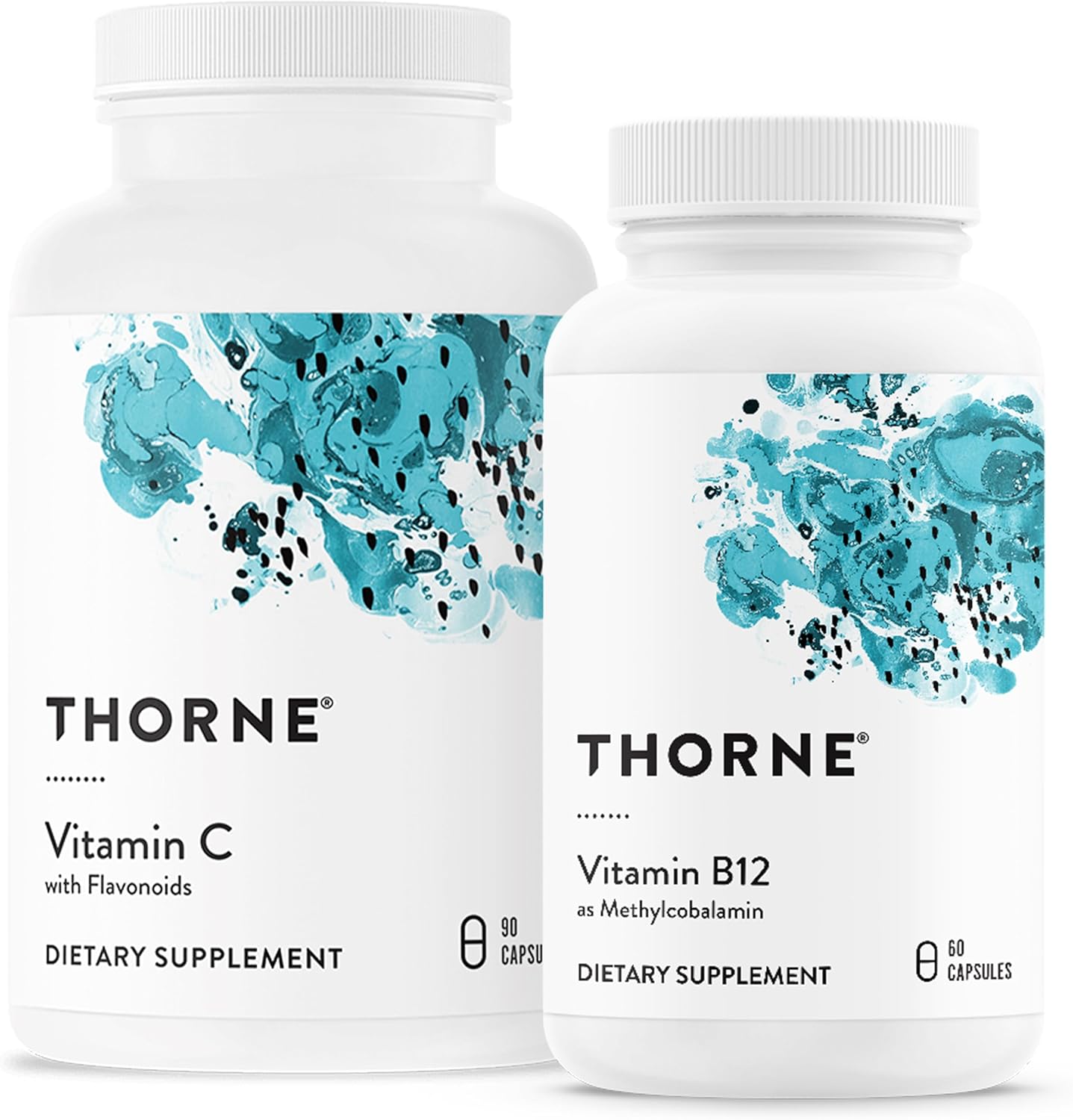 Amazon.com: THORNE Wellness Bundle - Vitamin C & B12 - Supports Heart ...