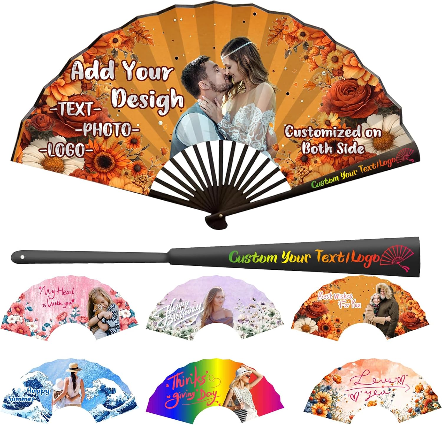 Amazon.com: 20/30/50/100pcs Custom Line Dance Popping Fan Personalized ...