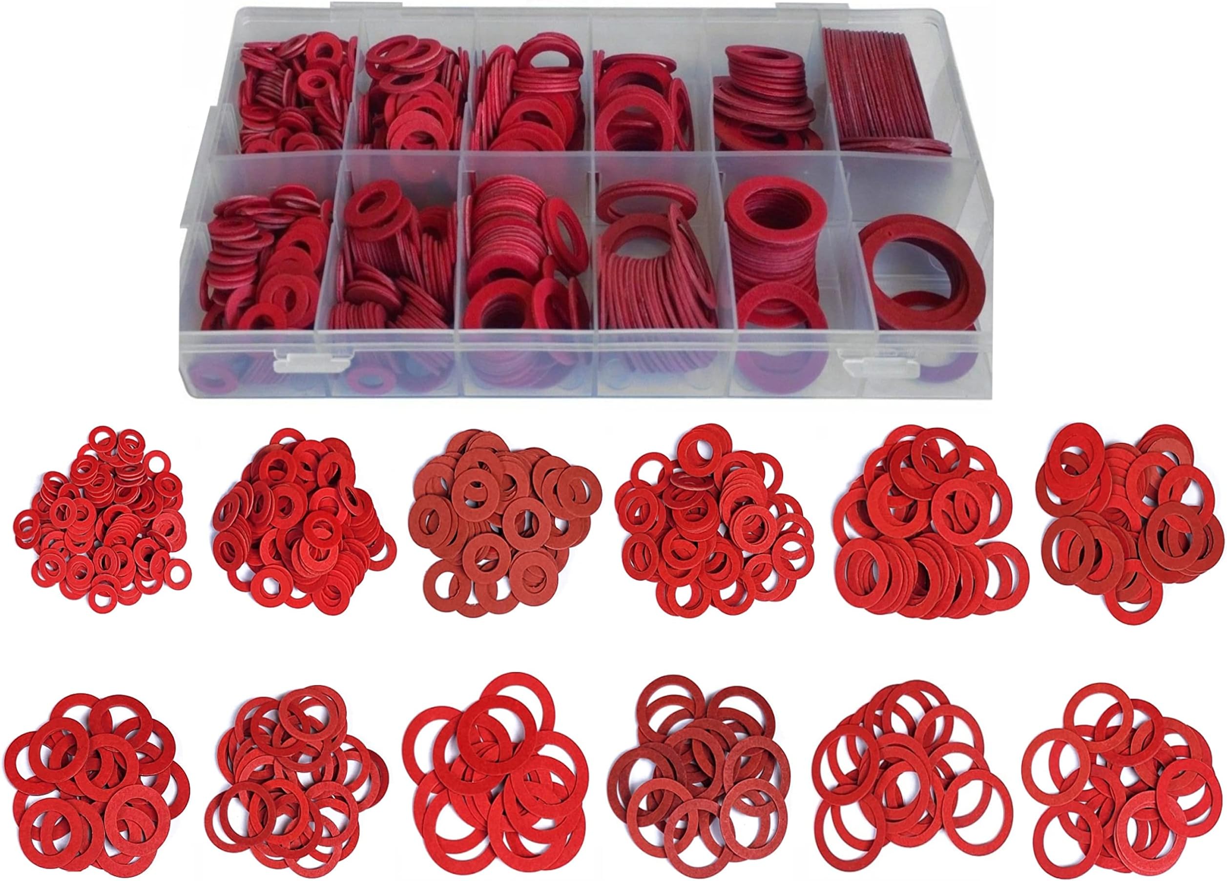 1/2" Fibre Washer - Bag of 10 : Amazon.co.uk: DIY & Tools