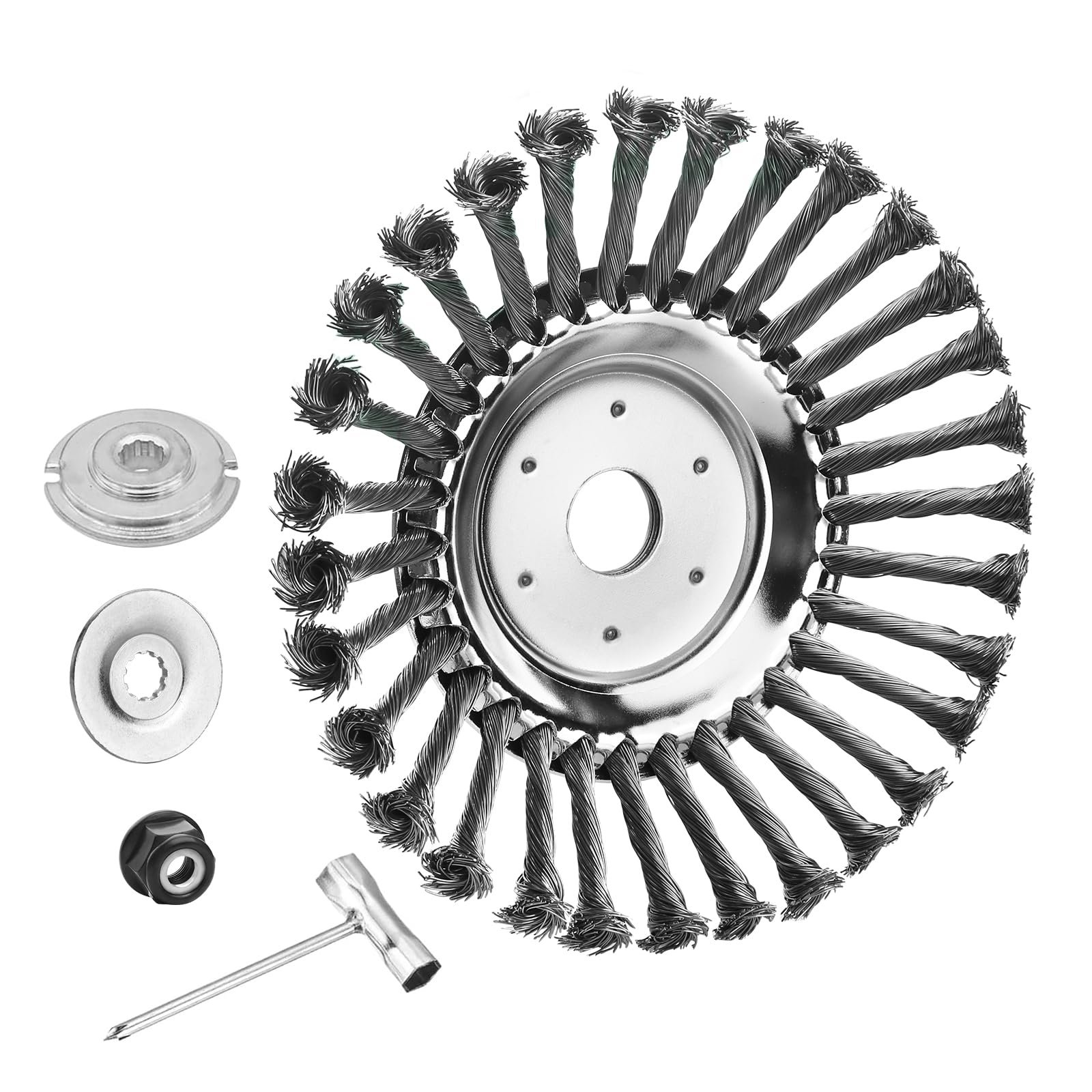 Snapklik.com : Viabrico 10 Inch Unbreakable Wired Trimmer Blade, Steel ...