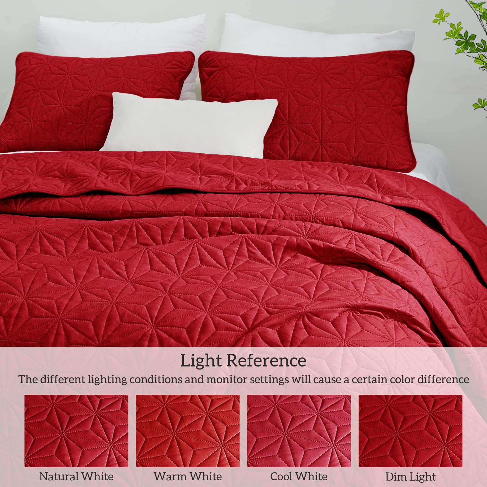 Red Bedspreads King Size Levtex Home Caserta Velvet Red Bedspread