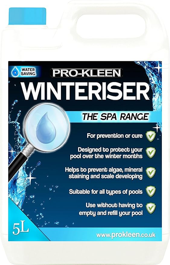 Pro-Kleen Swimming Pool Algaecide Winteriser Chemical (5 Litres ...