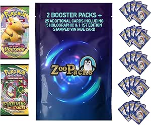 Zoo Packs Mystery Treasures Beginner Pack | 2 Booster Packs + 25 ...