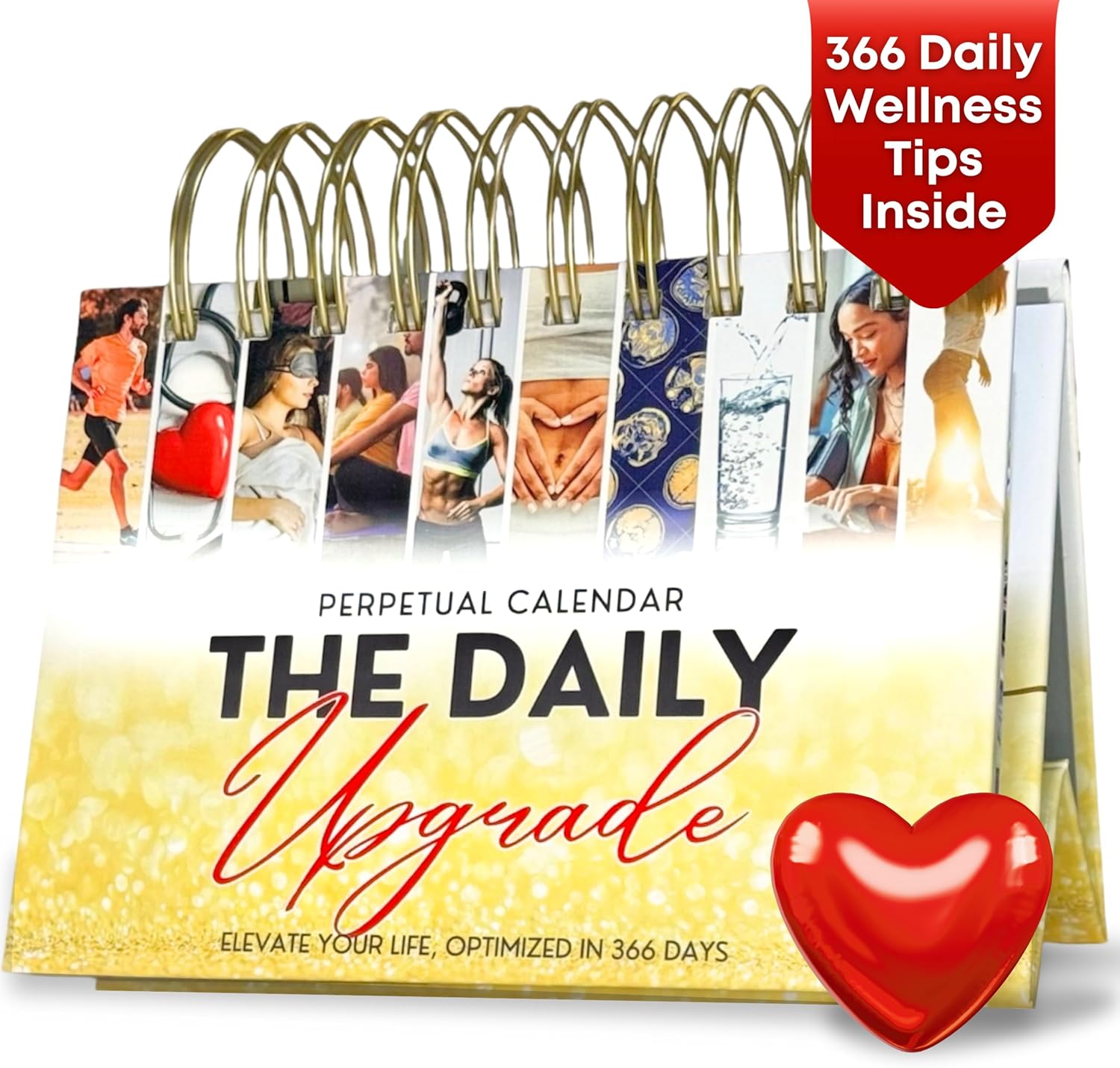 Amazon.com : The Daily Upgrade: Daily Flip Calendar | Perpetual Desk ...