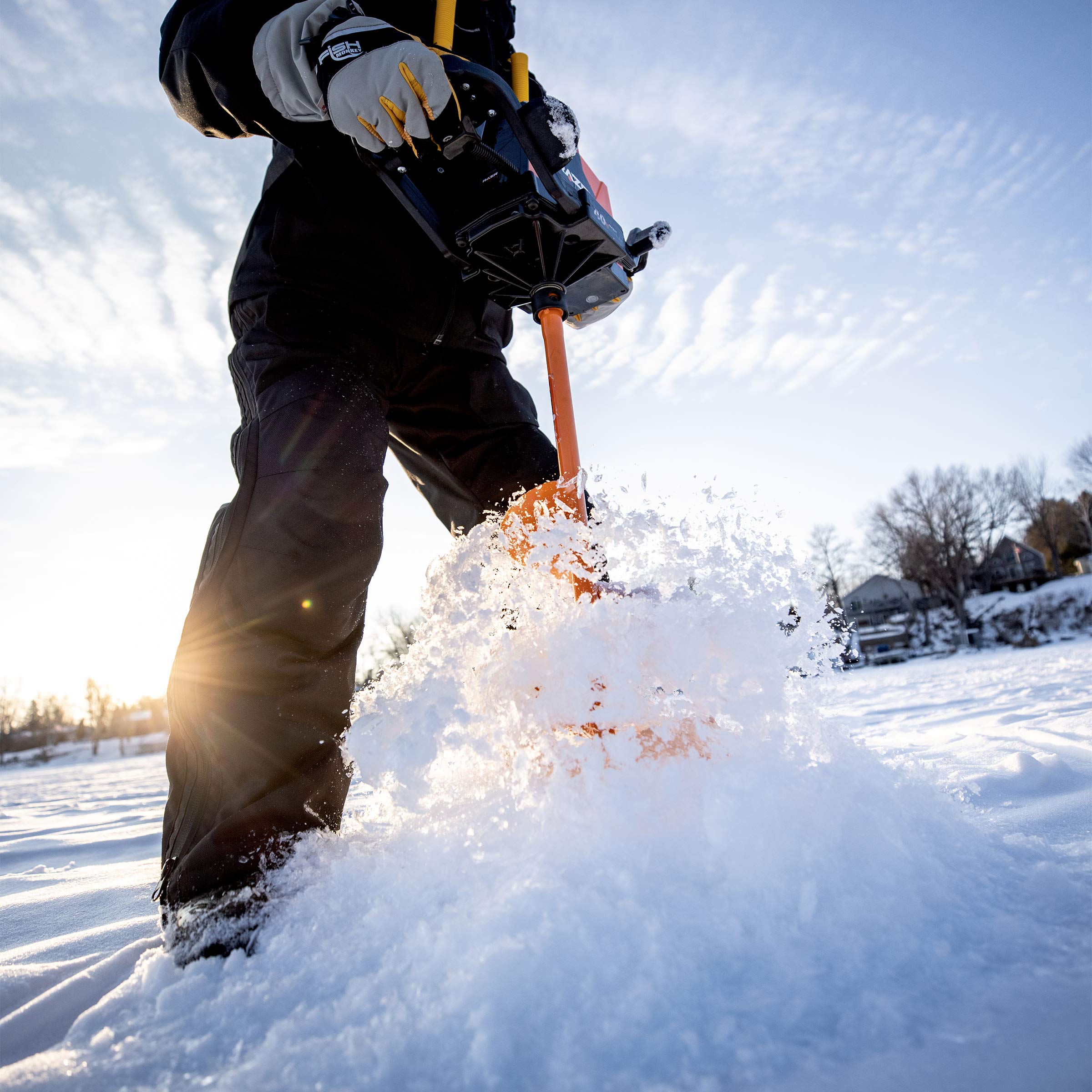 Frabill Ice Hunter Bib | Heavy Duty Insulated Ice Fishing Bibs | XX-Large