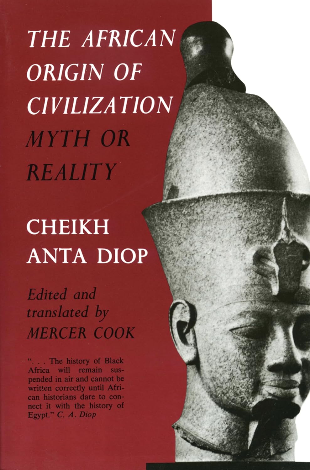 Amazon.com: The African Origin of Civilization: Myth or Reality ...