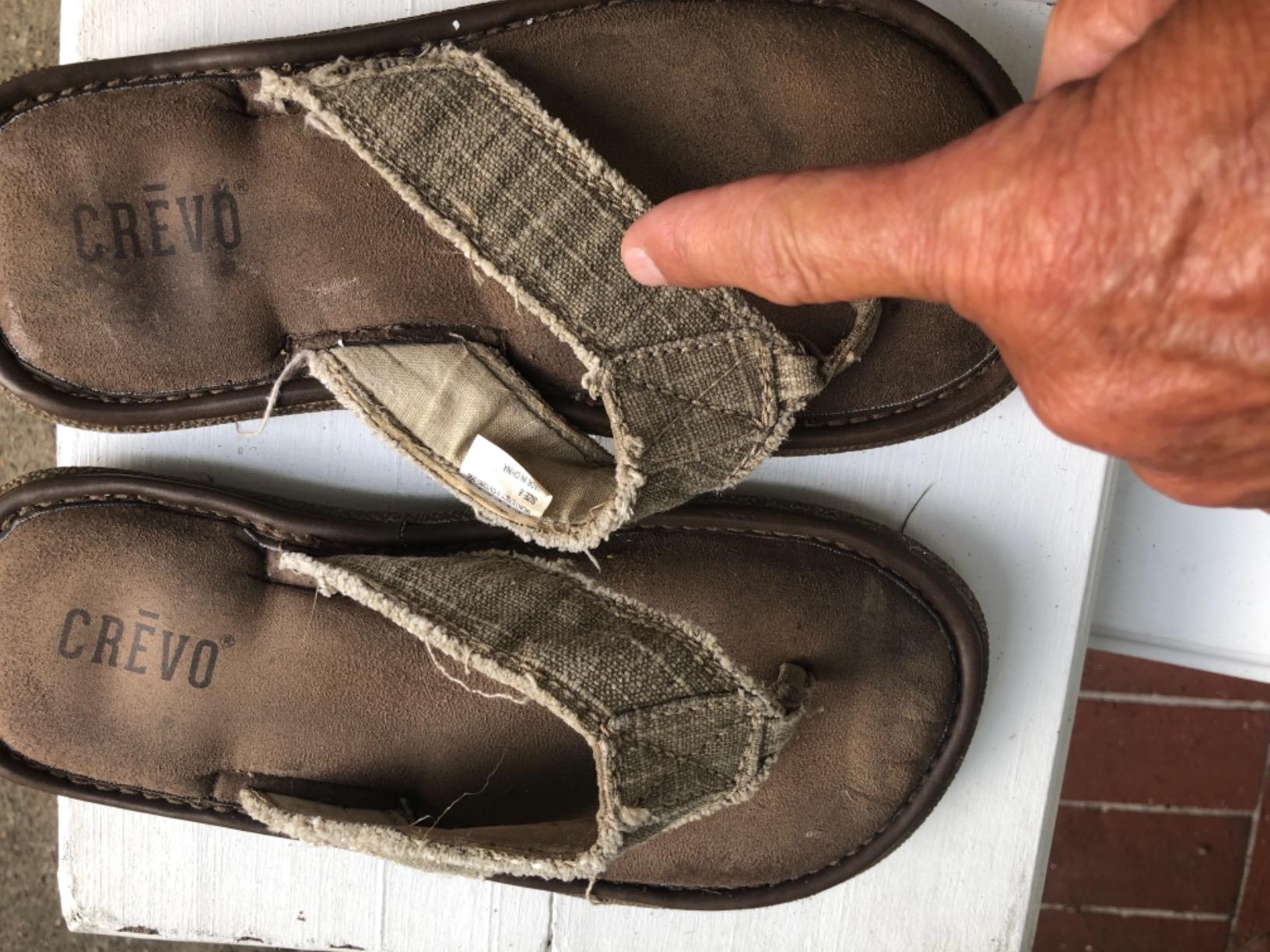 Amazon.com | Crevo Men's Monterey II Flip-Flop | Sport Sandals & Slides