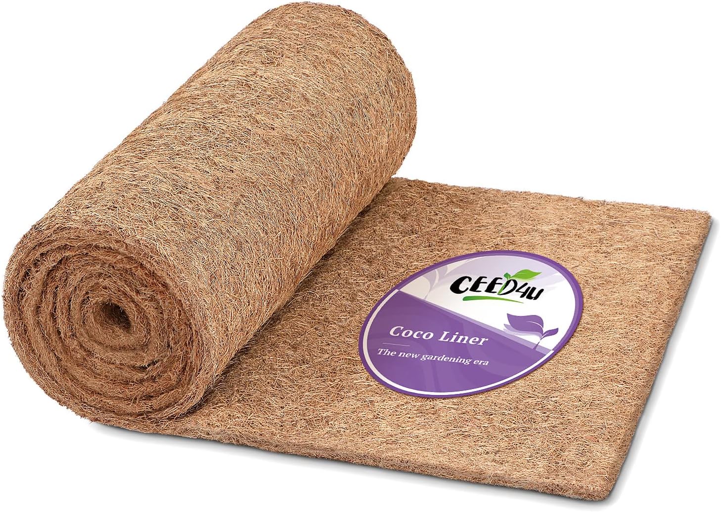 Amazon.com: MIOHNAN Natural Coco Coir Fiber Liner Roll Sheet, Coconut ...