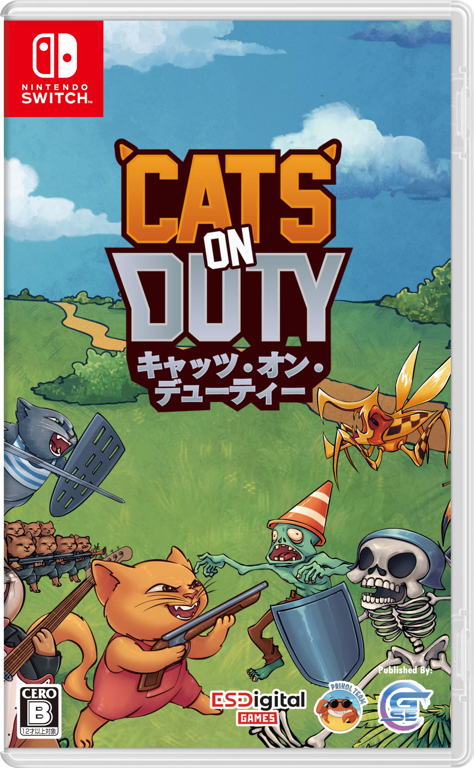 Amazon.com: Cats on Duty(キャッツ・オン・デューティー) -Switch【Amazon.co.jp限定】オリジナル ...