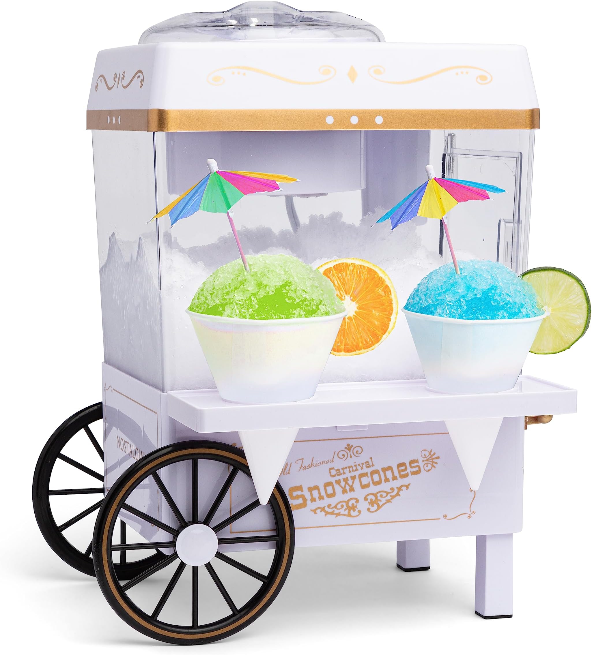 Amazon.com: Reespring Shaved Ice Machine Snow Cone Machine Ice Crusher ...