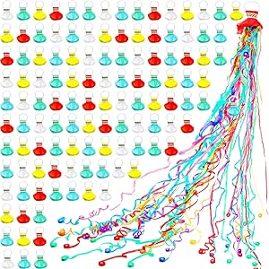 Amazon.com: 150 Pcs Throw Streamers Colorful Hand Held Streamer No Mess ...