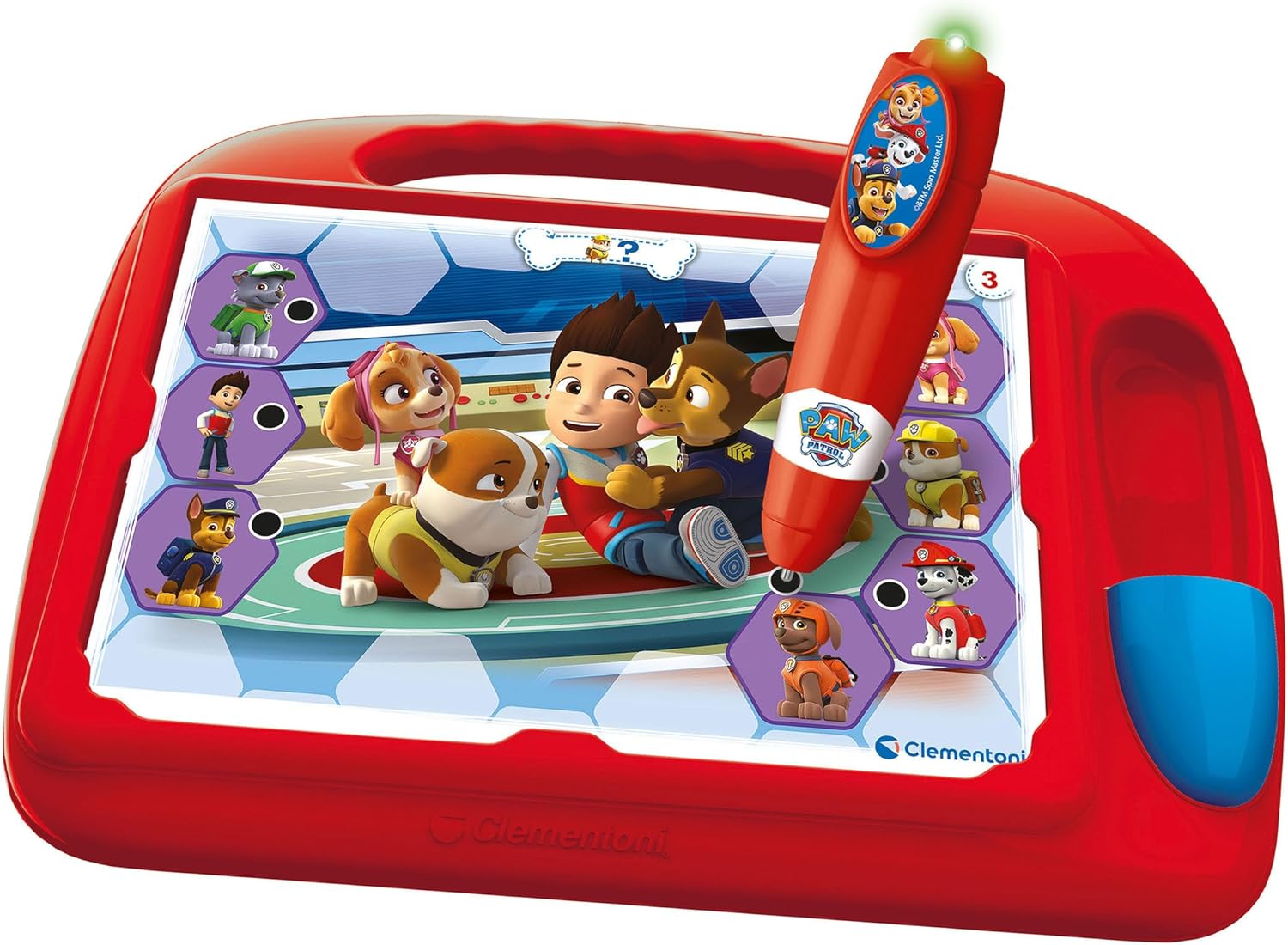 Clementoni Sapientino 16335 Travel Quiz Paw Patrol Electronic ...