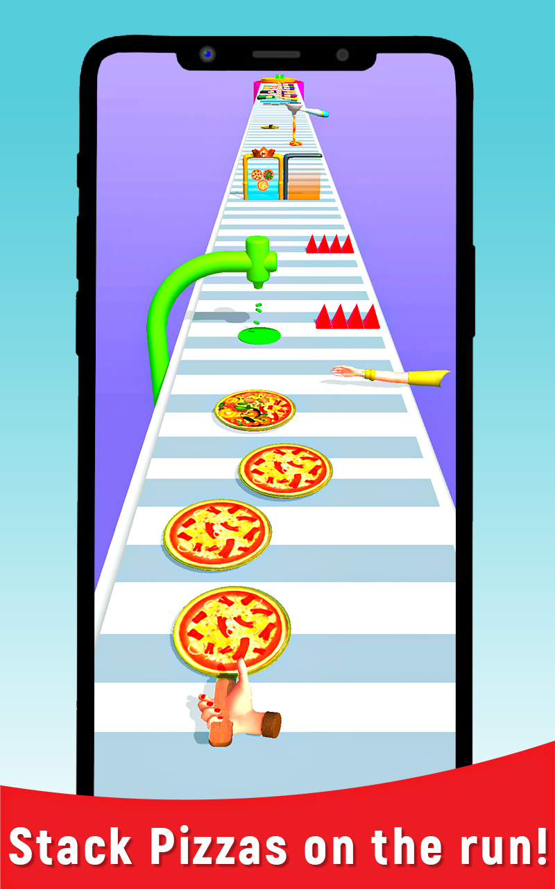 Pizza Stack Runner 3D Restaurant Rush: I Want Great Pizza Cooking ...