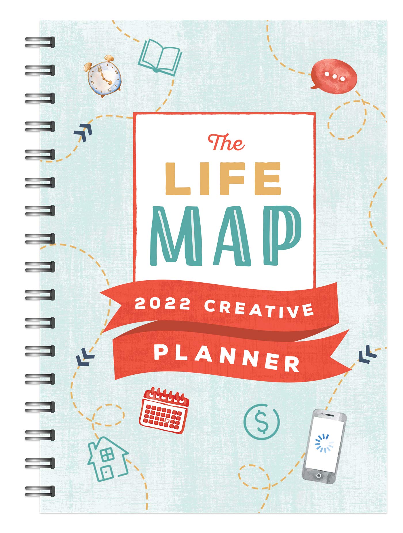 Amazon.com: The Life Map 2022 Creative Planner: 9781643529820: Compiled ...
