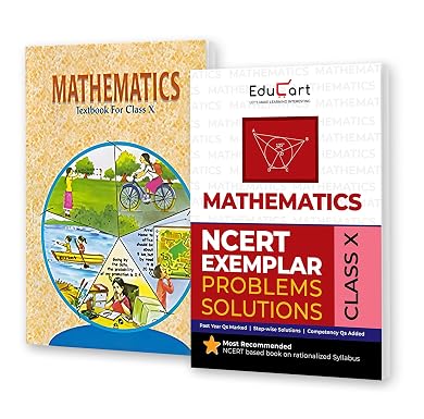 NCERT Class 10 Mathematics Textbook and Exemplar with Solutions 2025 ...