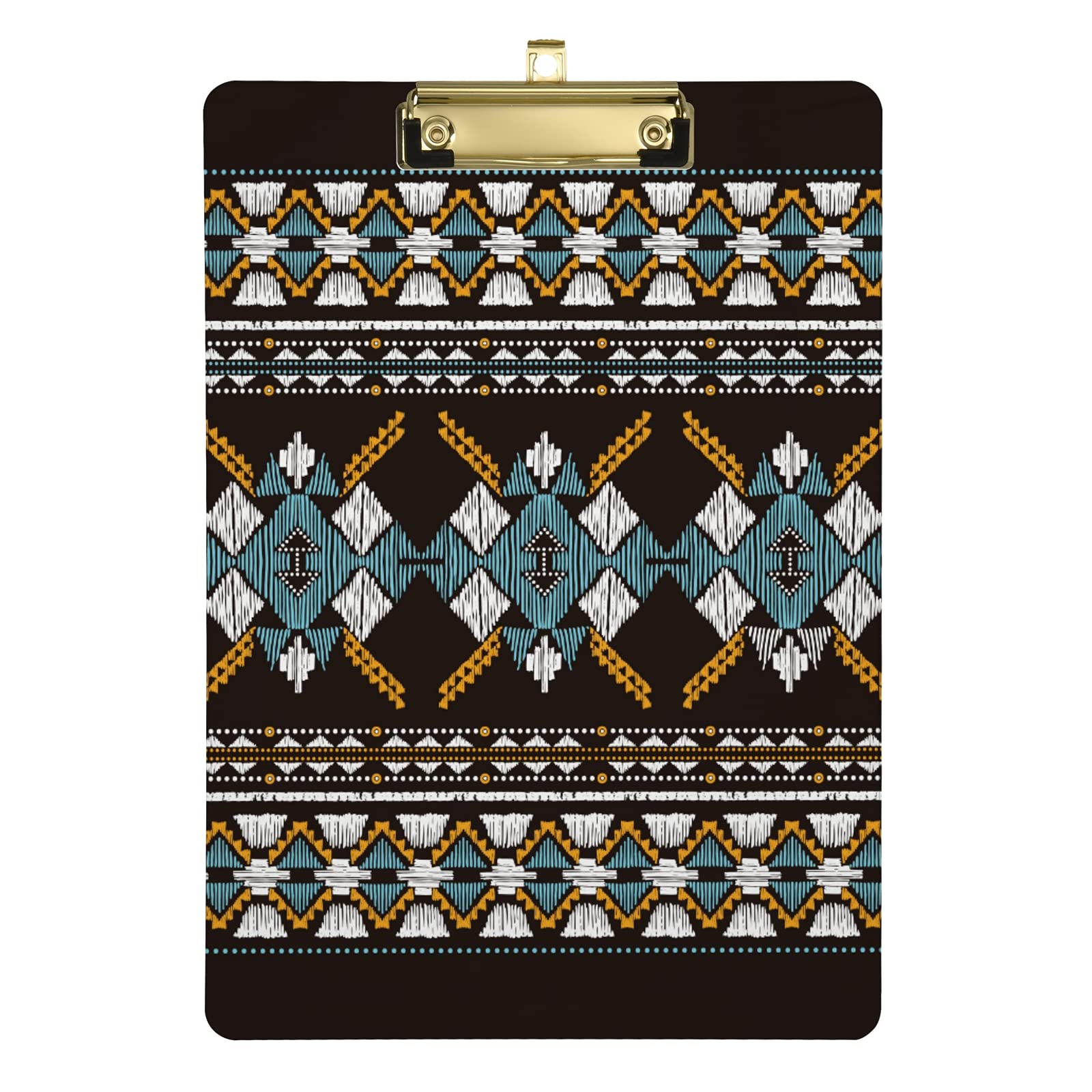 Colorful Tribal Print Letters