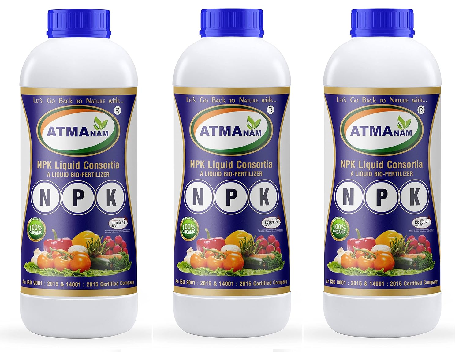 Atmanam BIO Fertilizer for plants | Fertilizer for enhancing | NPK ...