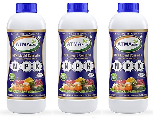 Atmanam BIO Fertilizer for plants | Fertilizer for enhancing | NPK ...