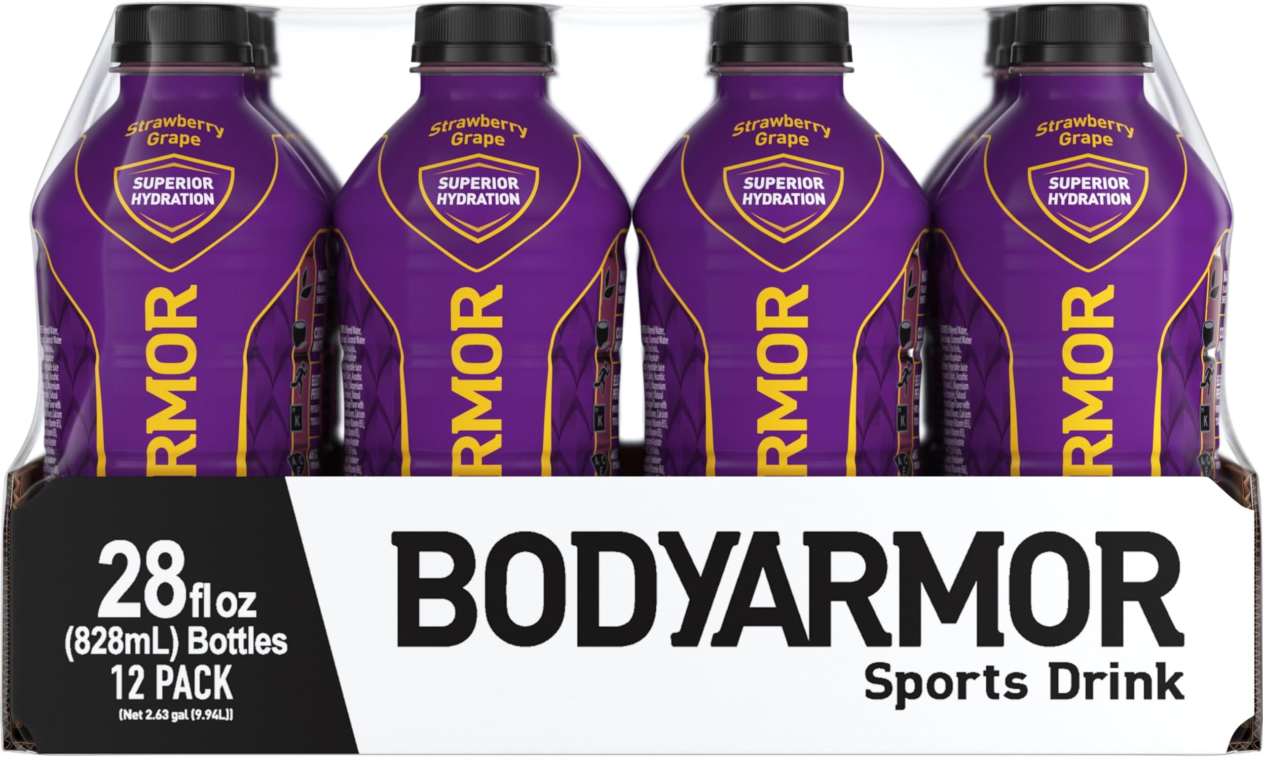 Amazon.com : BODYARMOR Sports Drink Sports Beverage, Strawberry Grape ...