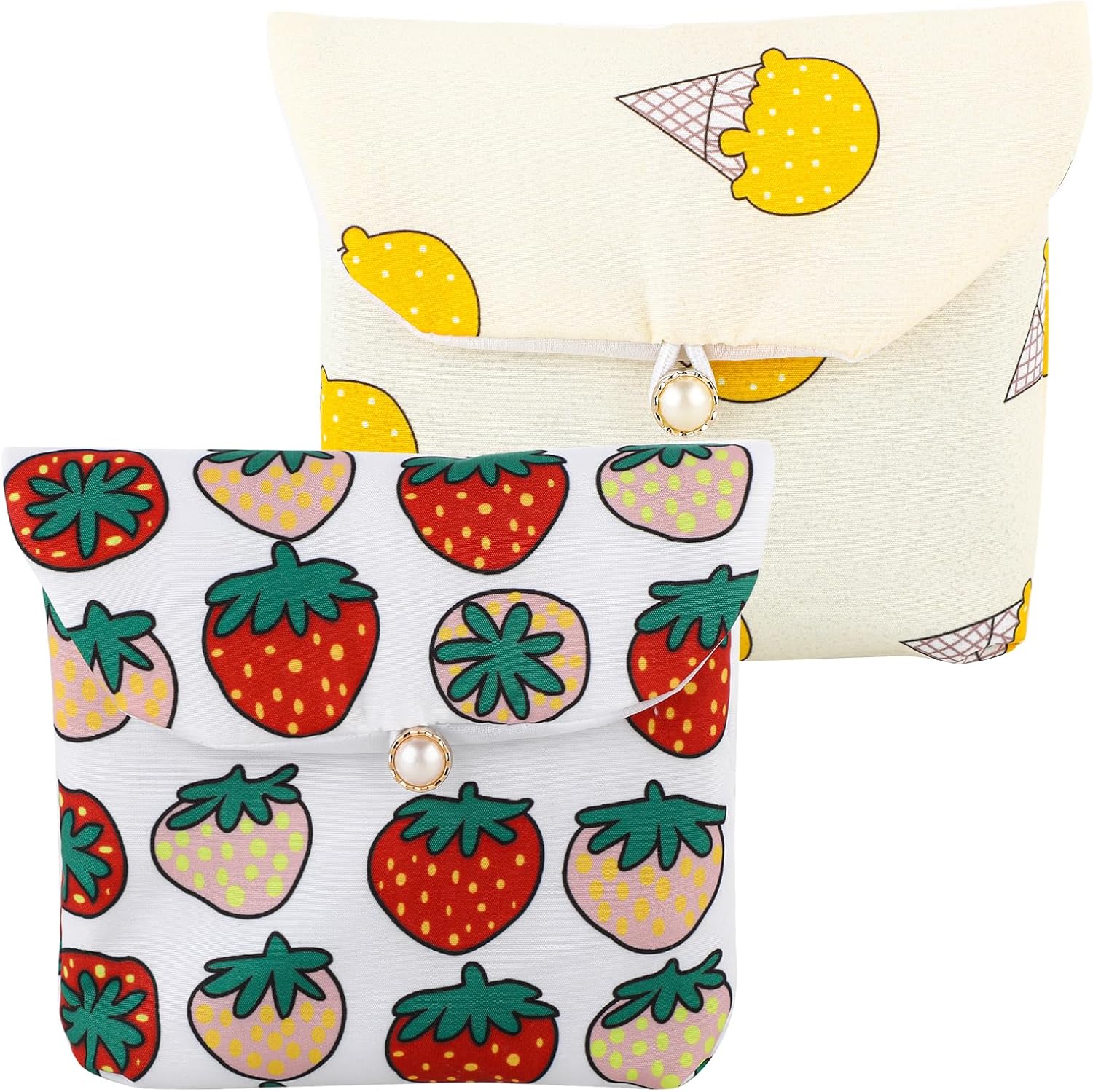 Amazon.com: cobee Sanitary Napkin Storage Bags, 2pcs Period Pad Holder ...