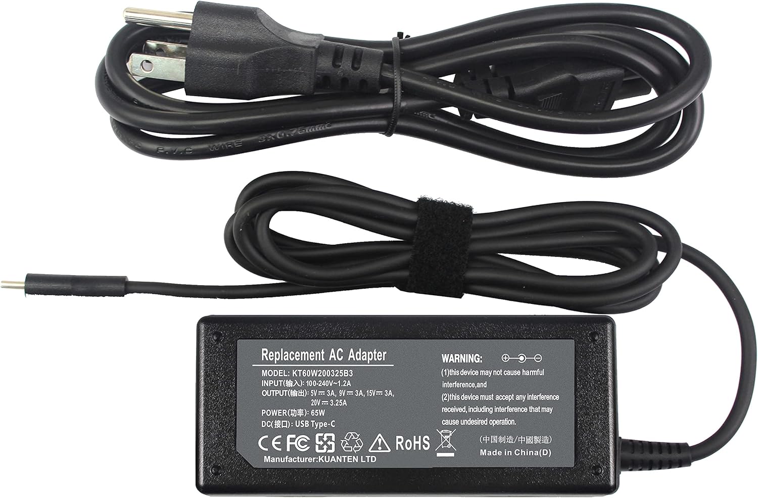 Amazon.com: 65W 45W USB-C Charger for Lenovo ThinkPad T480 T480s T490s ...
