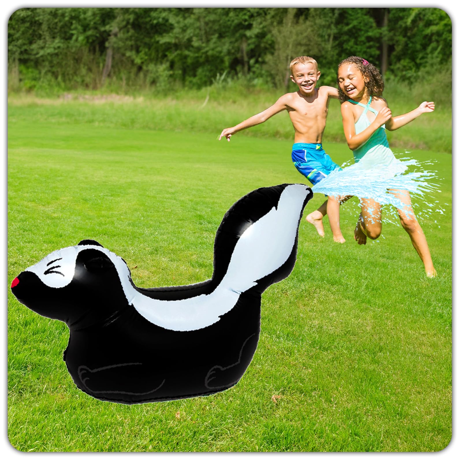 Amazon.com: BigMouth Inc. Funky The Skunky Lil' Sprinkler, Outdoor ...