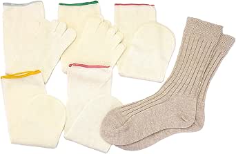 Amazon.co.jp: 841 Chilling Socks, Set of 6 Pairs (Koryo-cho, Nara ...